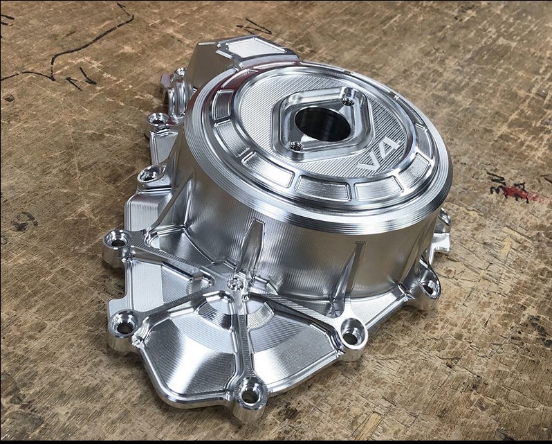 Moto Corse aluminum alternator crankcase with titanium screws for Panigale V4 2018--102110050